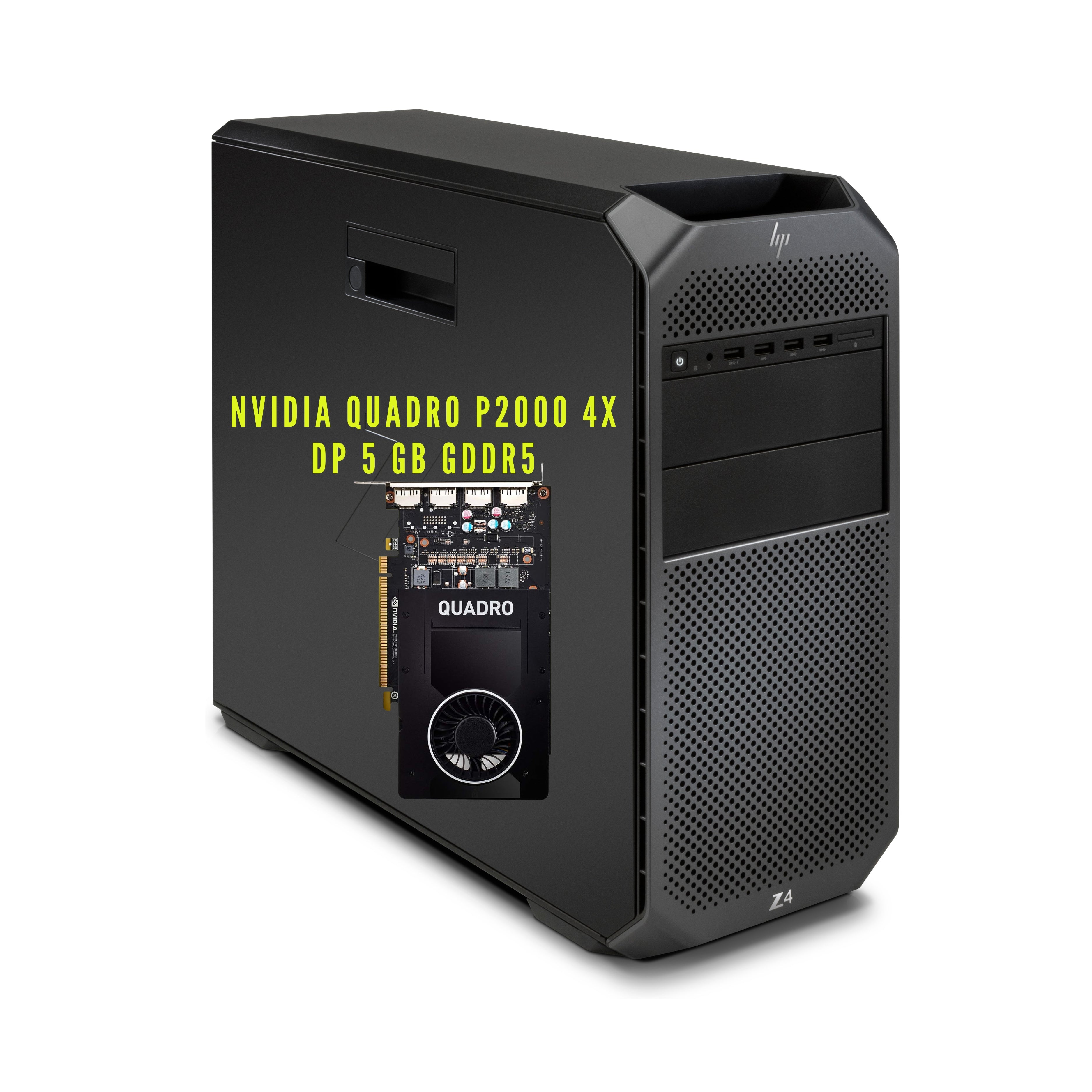 HP Z4 G4 Workstation Xeon W-2133 32GB RAM 1000 GB SSD | Nvidia Quadro ...